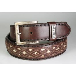 Boots By Boots - 8680 Sendra Gürtel Brown Python - Gürtel / belts